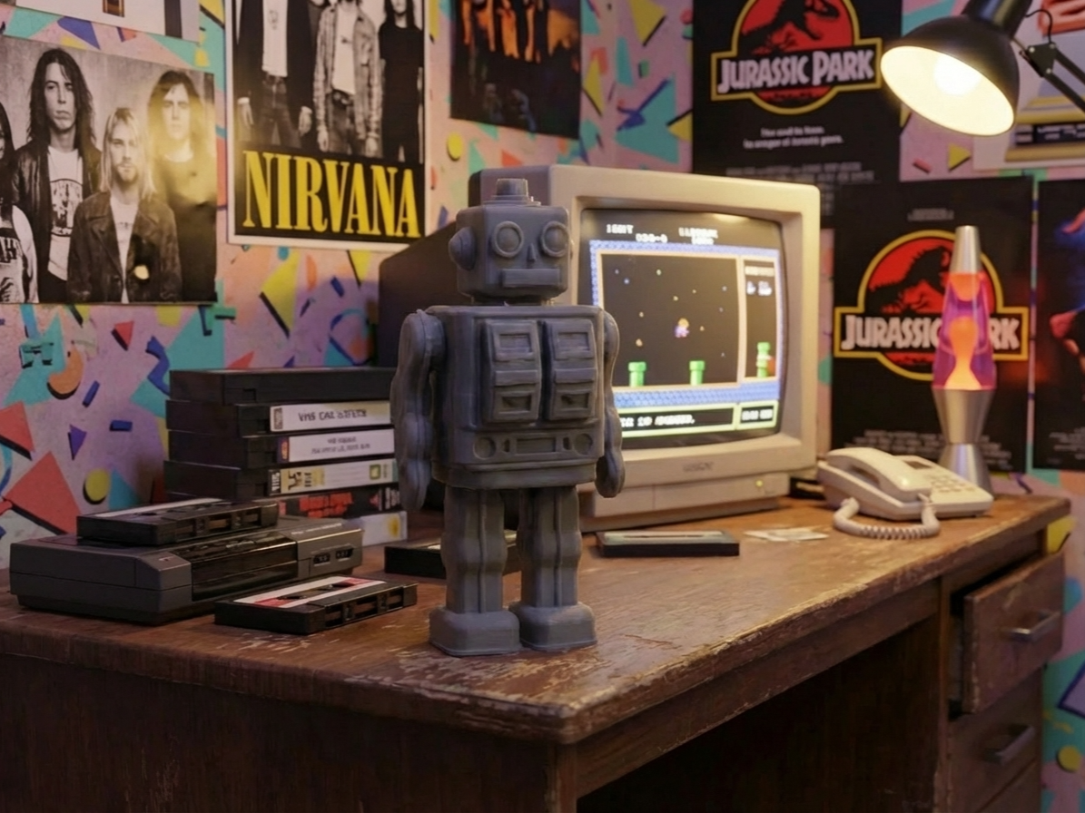 Retro Mecha Figure: Classic Robot Toy Collectible - Dream Mesh ...