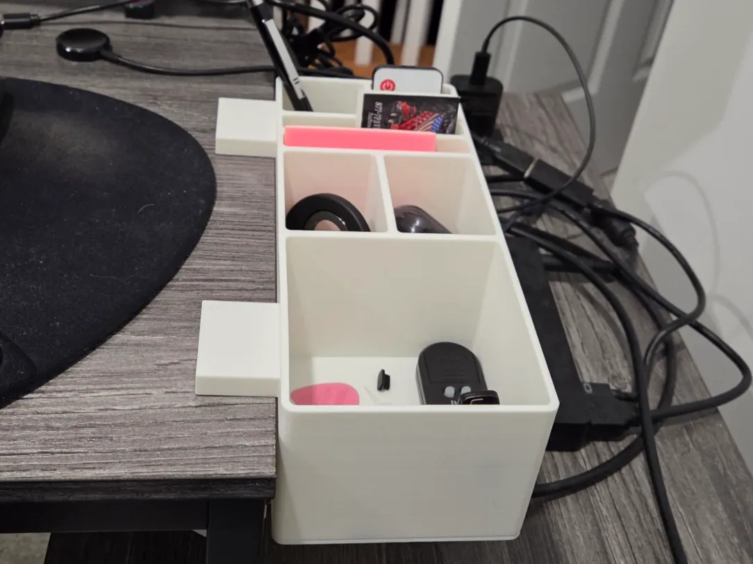 Desk Organizer - Clamp-On - MakerEliiite | Nexprint: Free 3D Model ...