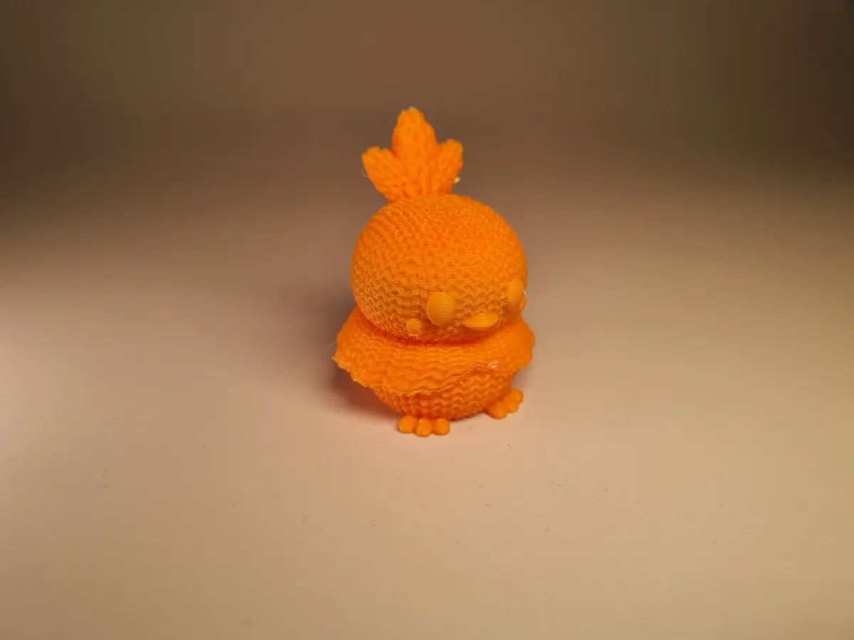 Knitted Torchic - Big Simi | Nexprint: Free 3D Model Downloads