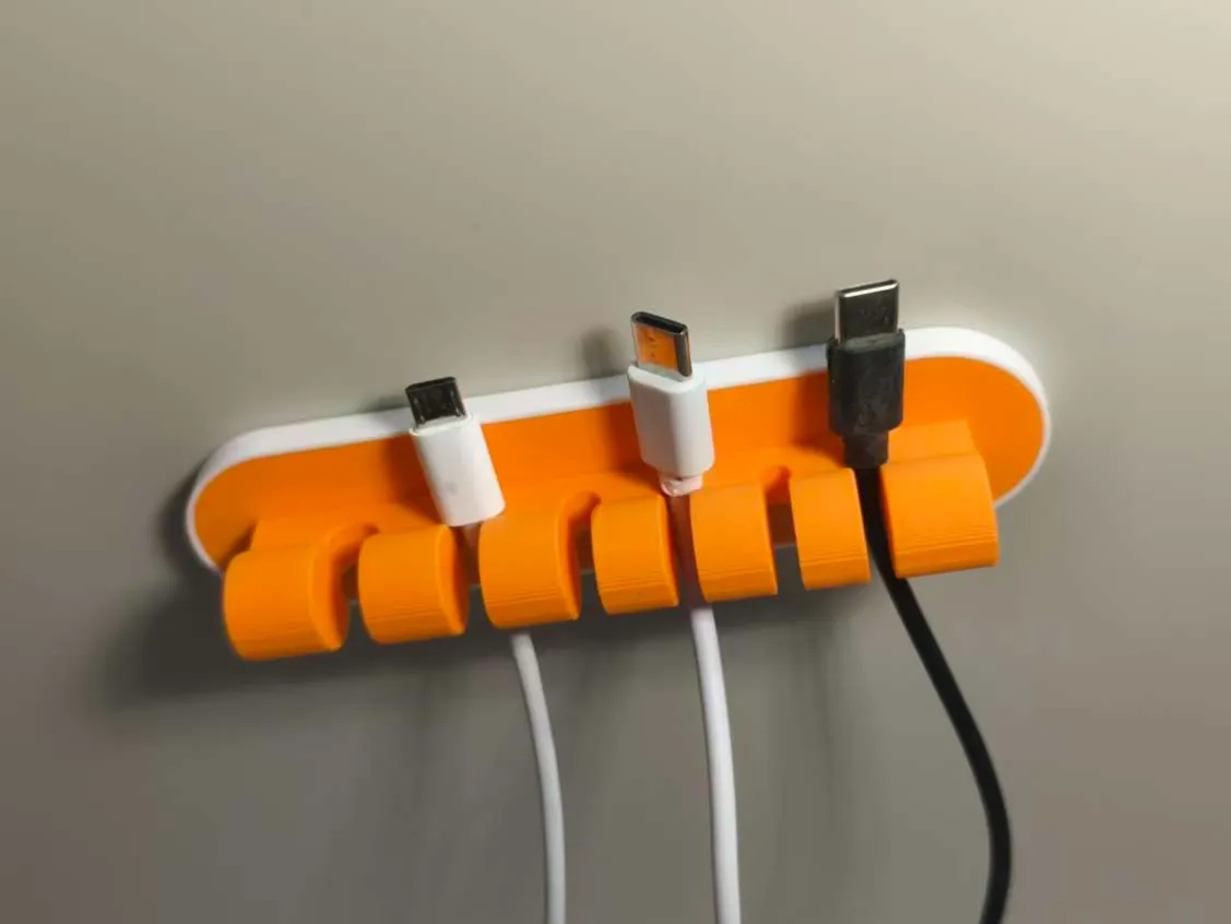Minimalist style data cable storage can match their own different ...