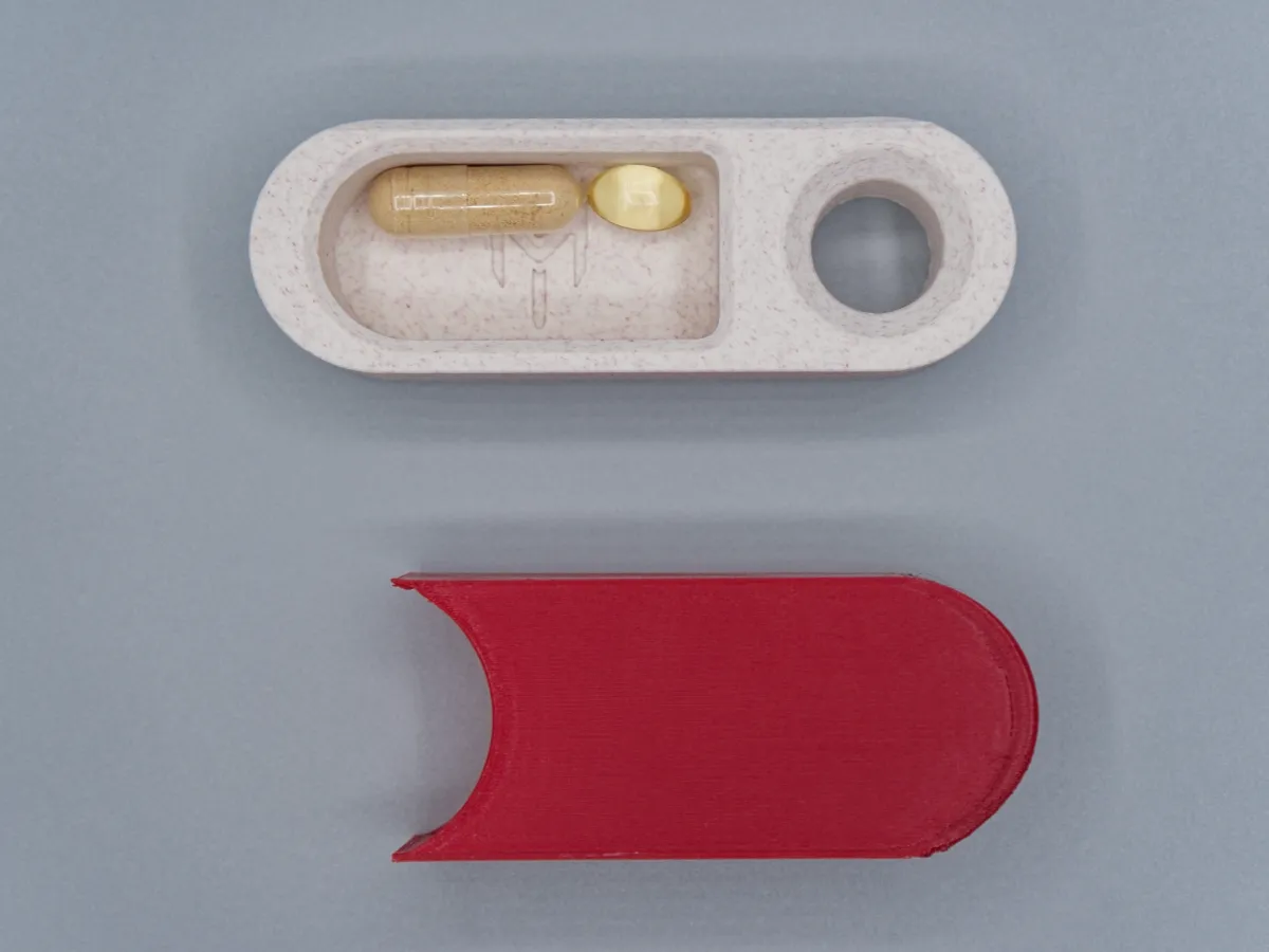 Modern Pill Box Storage - MysticTech3D | Nexprint: Free 3D Model Downloads