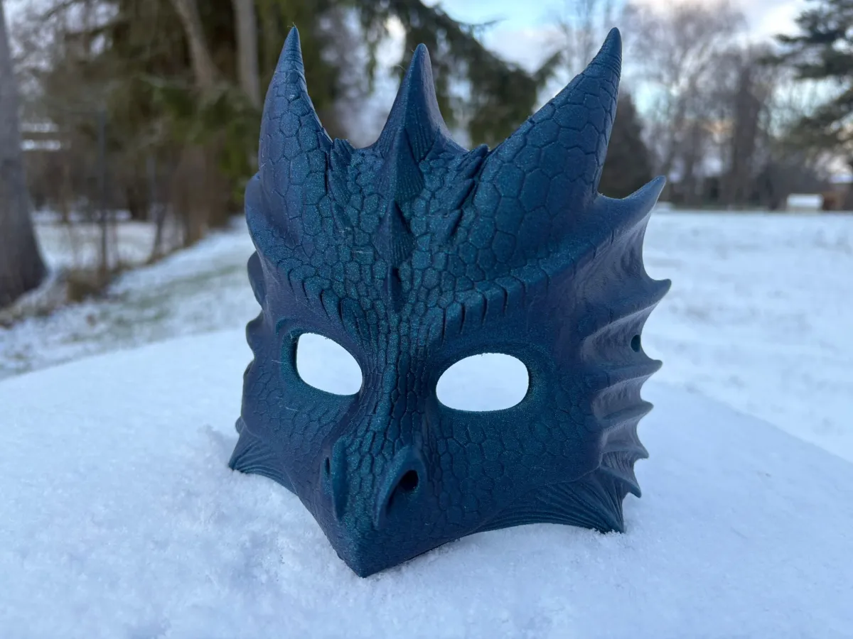 Dragon MASK-mask - BondFire | Nexprint: Free 3D Model Downloads