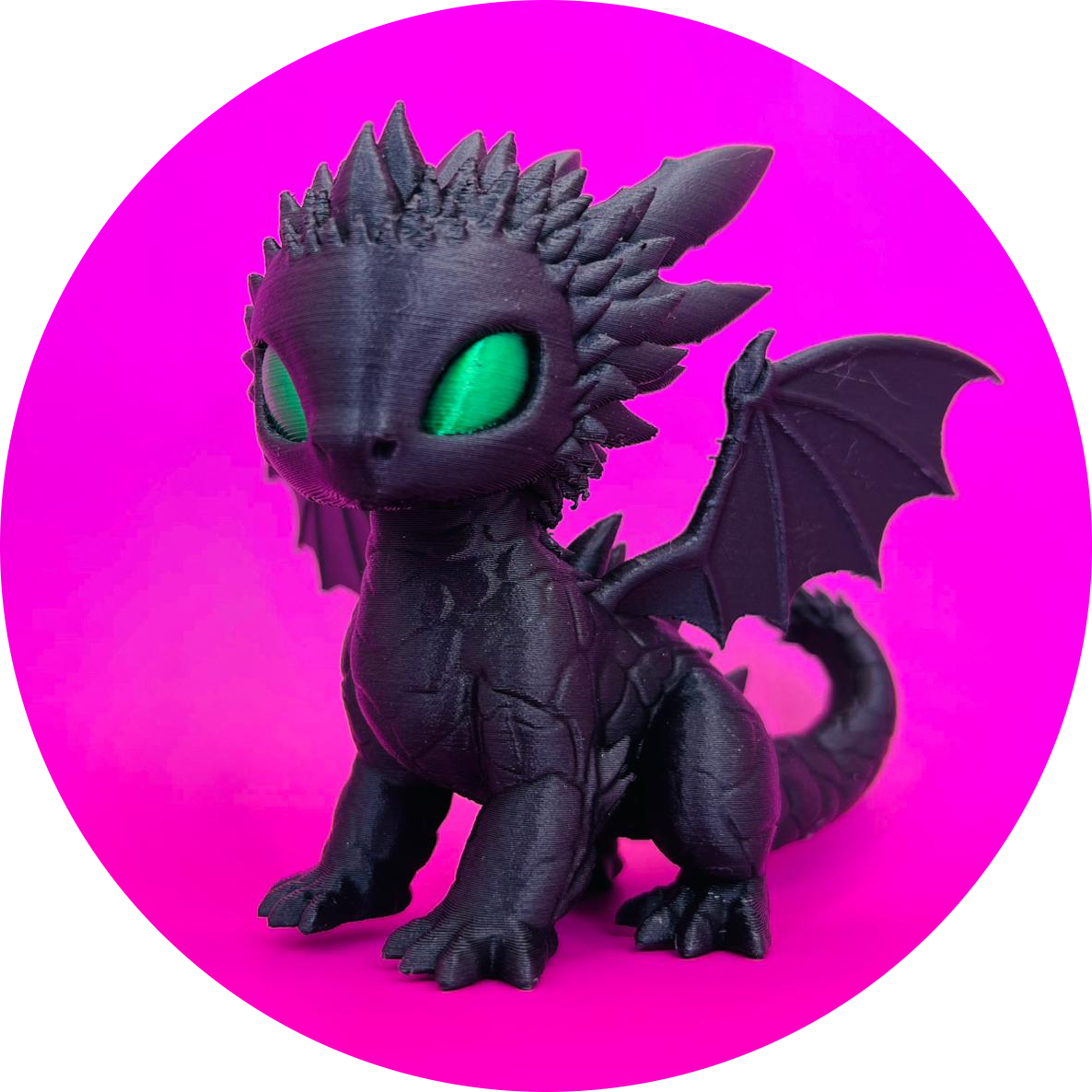 Emerald eye dragon - REIBAU | Nexprint: Free 3D Model Downloads