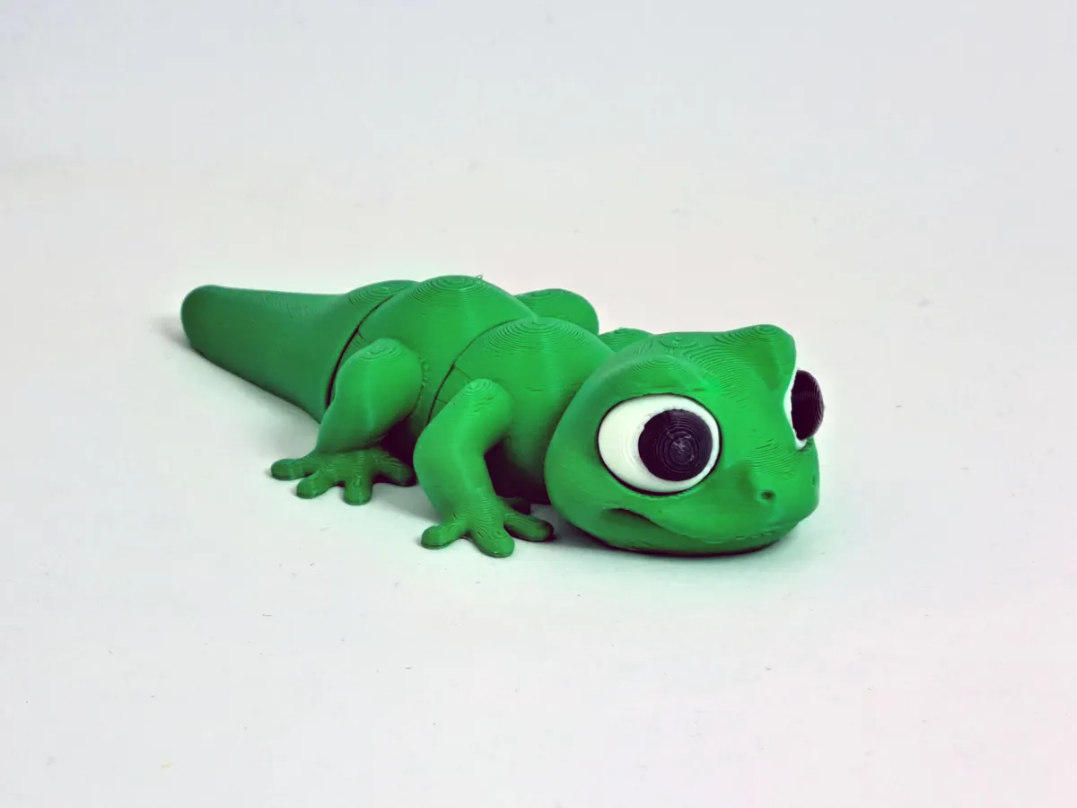 Flexi Lizard - No Supports - DraftAxis | Nexprint: Free 3D Model Downloads