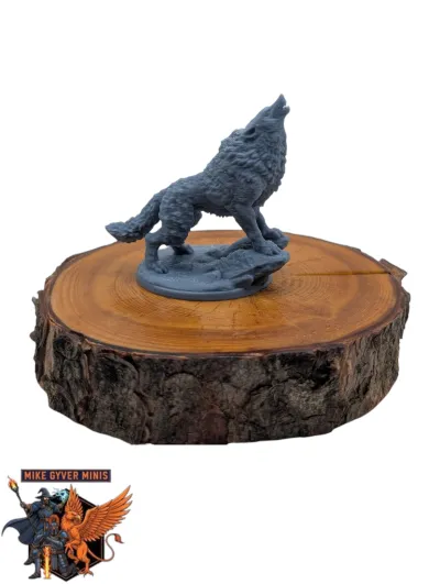 DnD TTRPG Dire Wolf Miniature - MikeGyverMinis | Nexprint: Free 3D ...