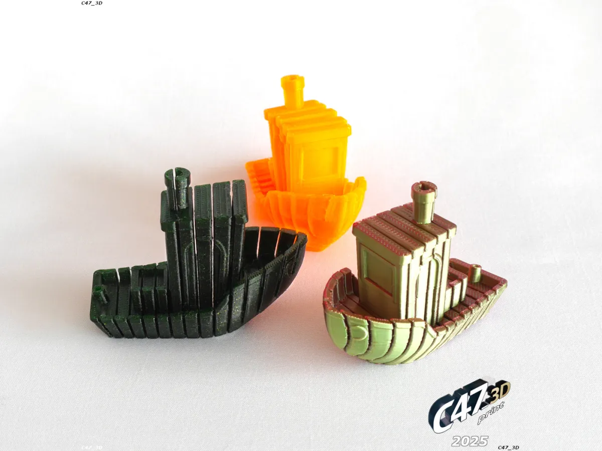 Springy Benchy - C47_3D | Nexprint: Free 3D Model Downloads