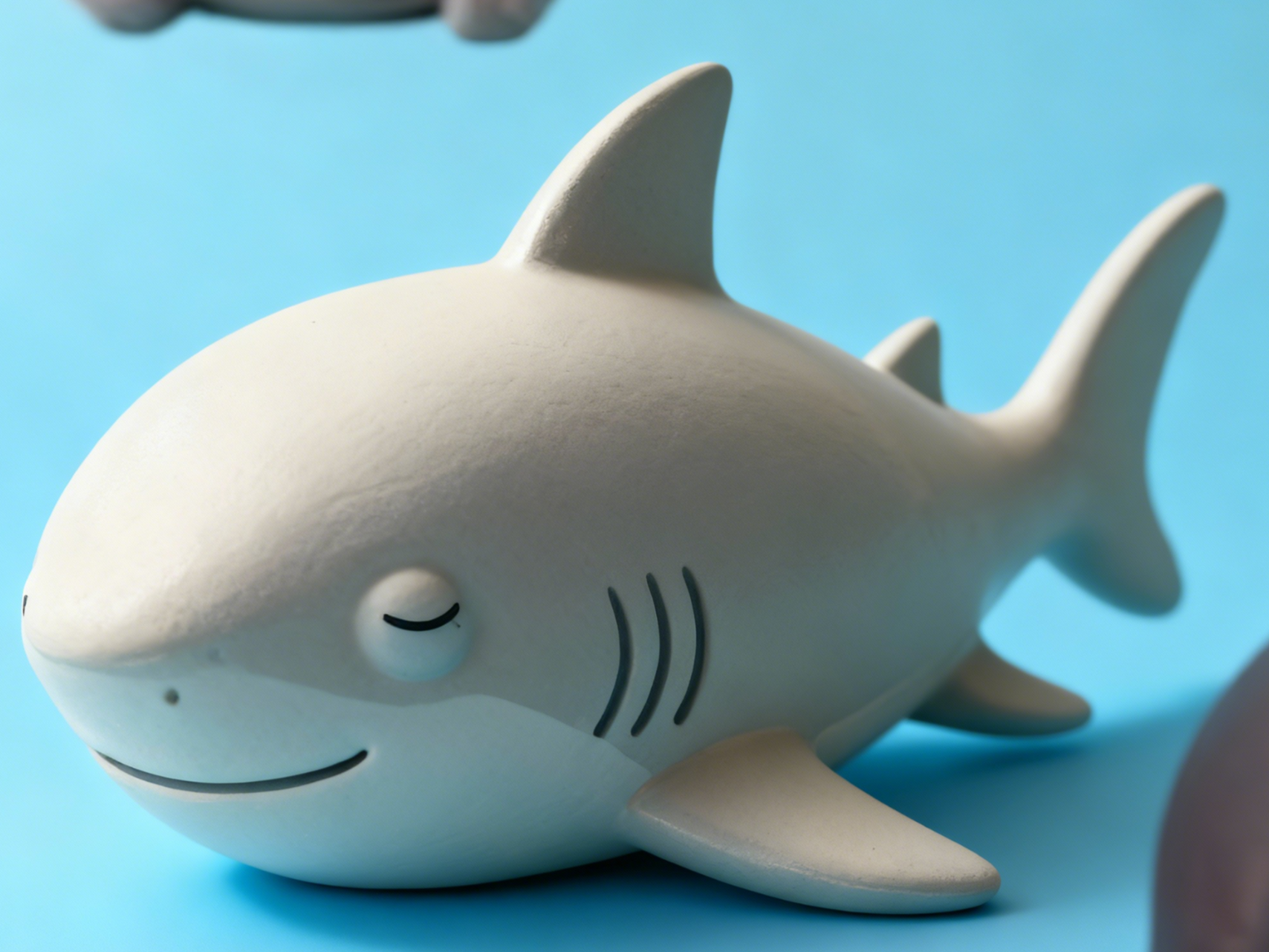 Cute Shark - jing | Nexprint: Free 3D Model Downloads